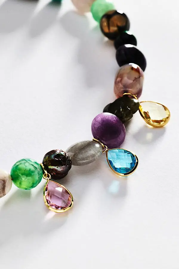 HANNAH B. Rabow Gemstone Necklace