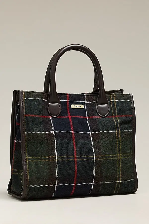 Barbour Barrhill Tartan Tote Bag