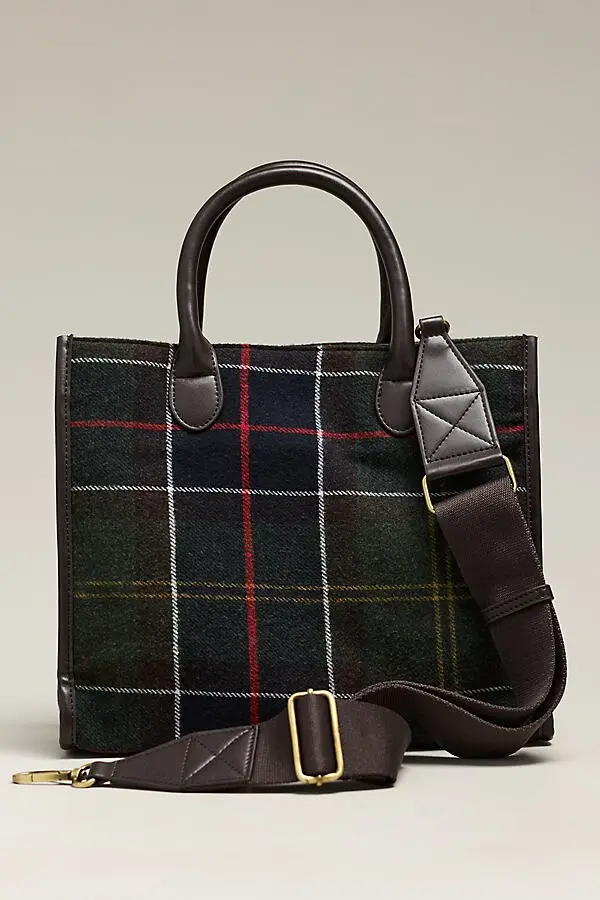 Barbour Barrhill Tartan Tote Bag