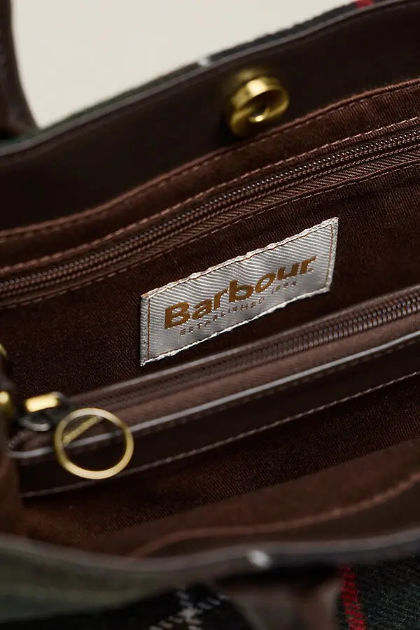 Barbour Barrhill Tartan Tote Bag