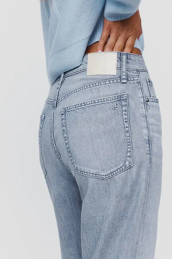 Rag & Bone Logan Featherweight High Rise Wide Leg Jeans
