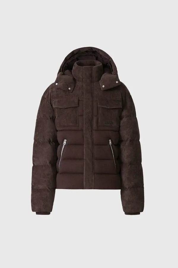 Mackage Judah-al Mixed Media Down Jacket
