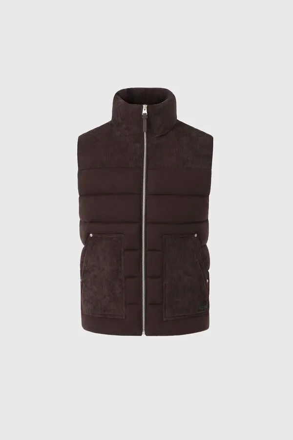 Mackage Alvin-al Sweater Knit Down Vest