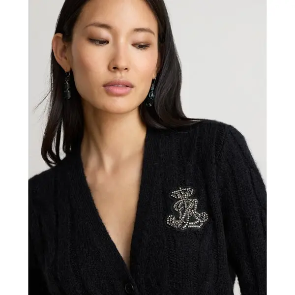 Ralph Lauren Bullion Cable-knit Cardigan