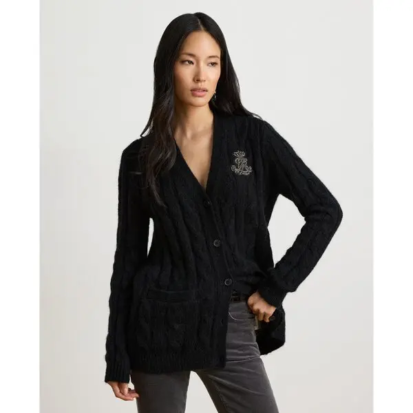 Ralph Lauren Bullion Cable-knit Cardigan