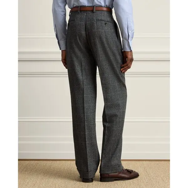 Ralph Lauren Glenn Hand-tailored Tick-weave Trouser