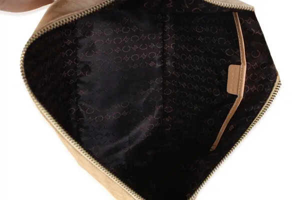 Celine Vintage Cream Macadam Shoulder Bag