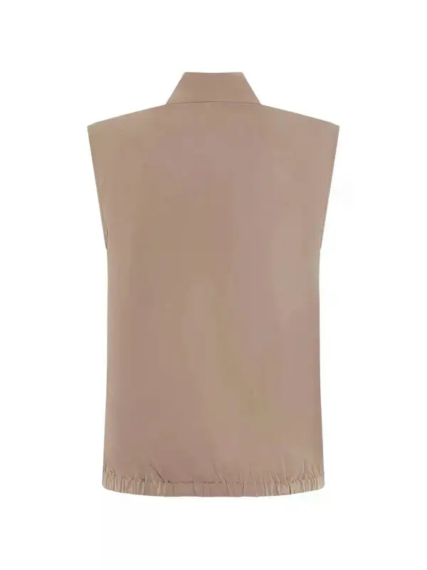 VALENZA High-neck Zip-up Gilet