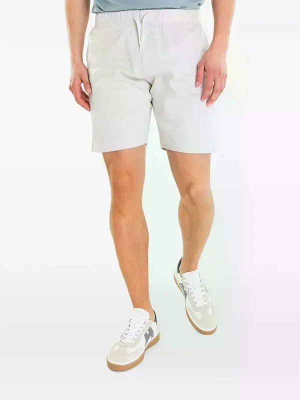 VALENZA Drawstring-waist Cotton Track Shorts