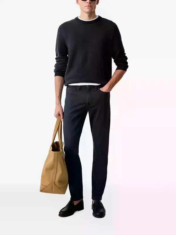 Marc O'polo Embroidered-logo Crew-neck Sweater