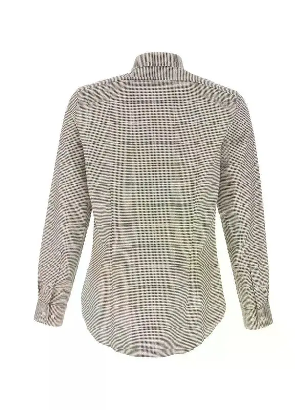 Michael Kors Micro-check Cotton Shirt