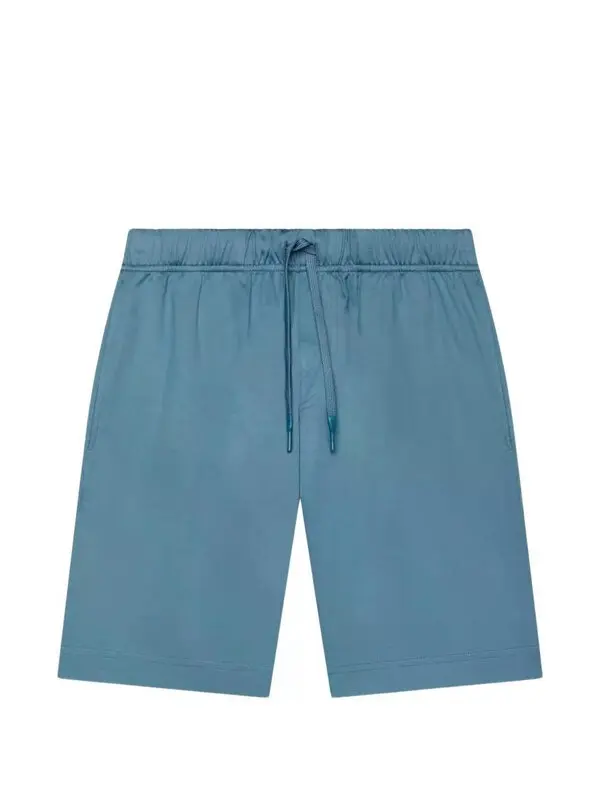 VALENZA Drawstring-waist Cotton Track Shorts