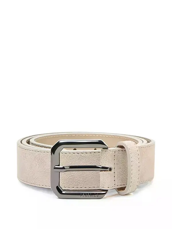 Peserico Suede-finish Buckle Belt