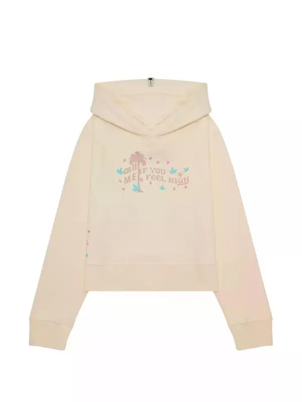 Palm Angels Feel High Graphic-print Hoodie