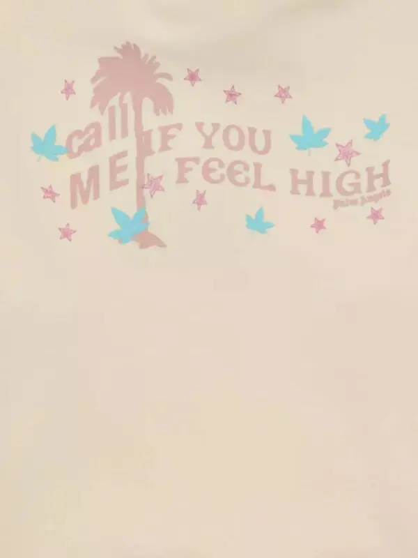 Palm Angels Feel High Graphic-print Hoodie