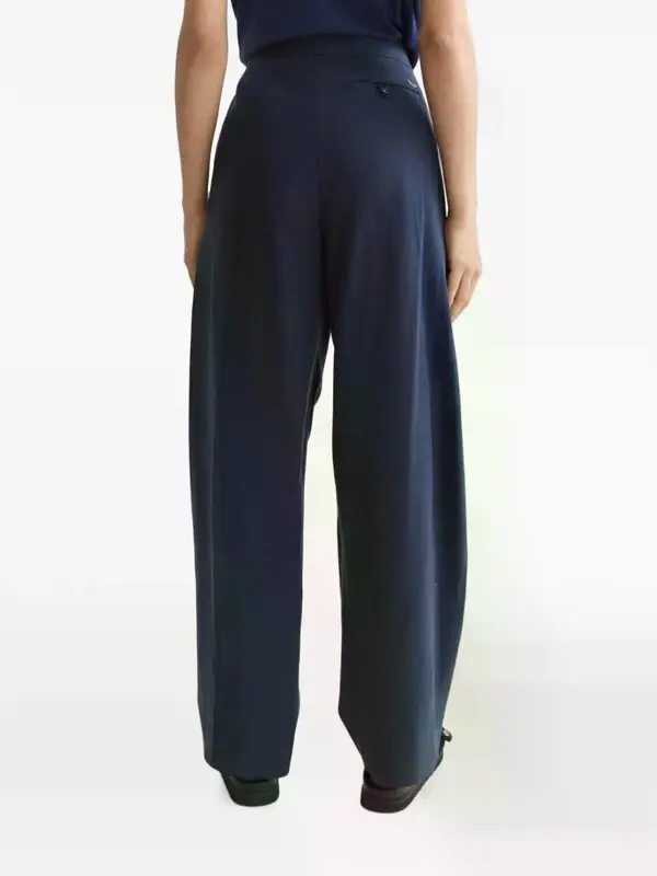 Scotch & Soda Pleated Wide-leg Trousers