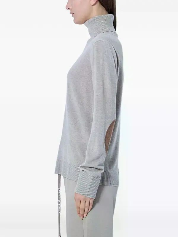 Max Mara Turtleneck Sweater - Grey