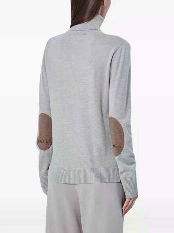 Max Mara Turtleneck Sweater - Grey