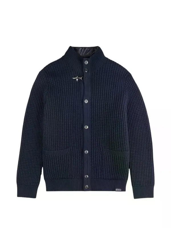 FAY 3-in-1 Waffle-knit Cardigan