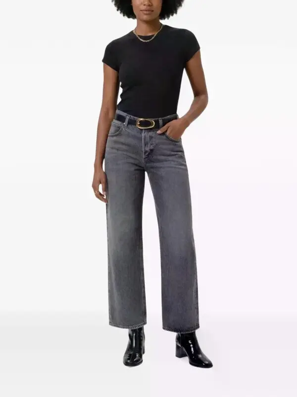 Citizens Of Humanity Lindz Easy Faded-effect Straight-leg Jeans