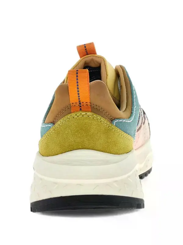 FLOWER MOUNTAIN Sanchia Uni Panelled Lace-up Sneakers