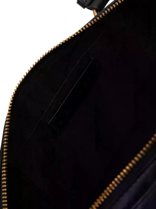 Karl Lagerfeld Monogram-plaque Leather Shoulder Bag