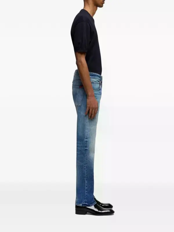 7 For All Mankind The Straight Porch Logo-patch Jeans