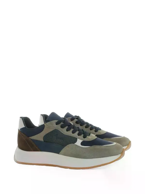 HARMONT & BLAINE Panelled Mesh-insert Sneakers