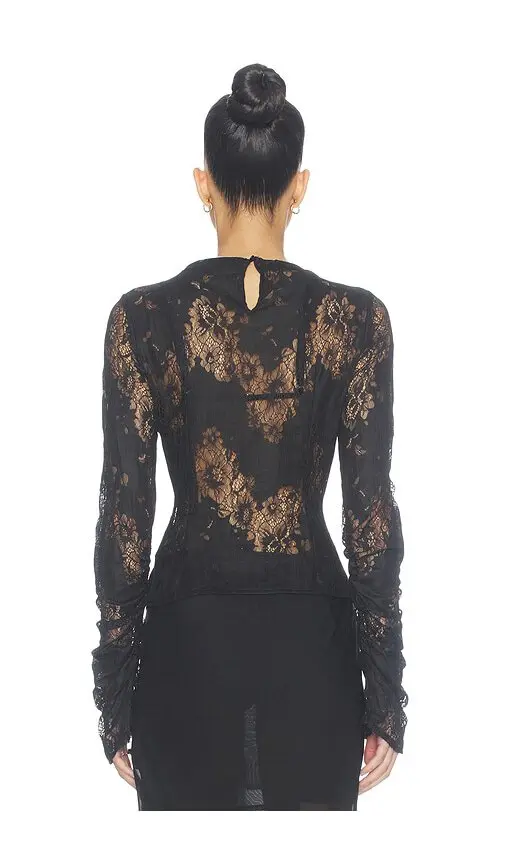 SNDYS. Aisha Lace Top
