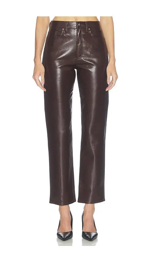 AGOLDE Lana Pant In Brown