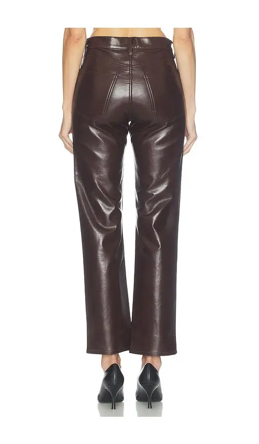 AGOLDE Lana Pant In Brown