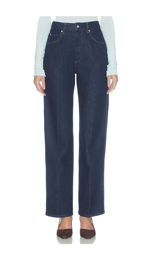 AGOLDE Multineedle Morgan Jean In Blue