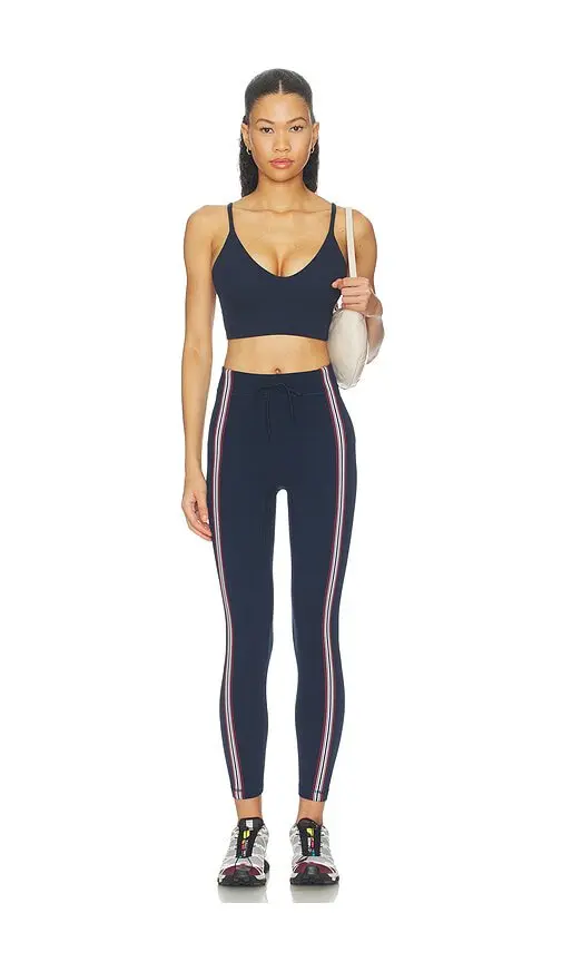 Lululemon Focuser Scoopneck Bra In Navy