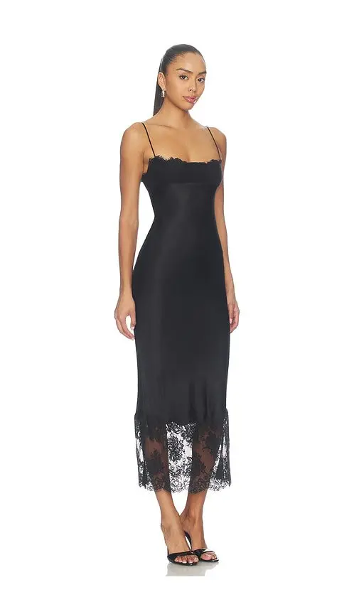 STONE COLD FOX X Carmela Midi Dress