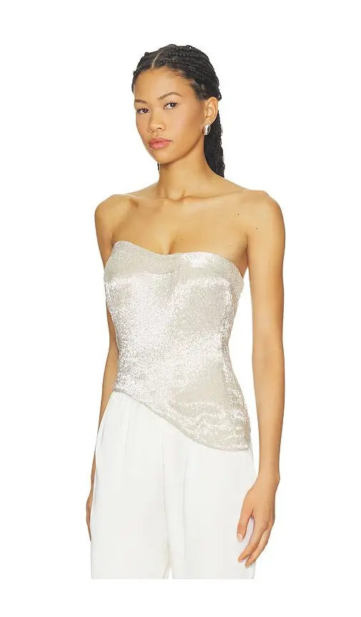 MAY MASHIAH Emma Corset In Grey