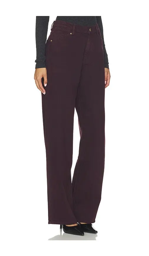 DL1961 Kaylen Soft Curve High Rise Jean In Burgundy