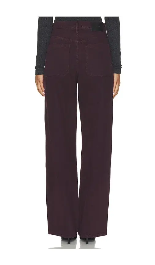 DL1961 Kaylen Soft Curve High Rise Jean In Burgundy