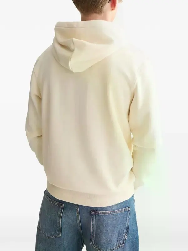 Scotch & Soda Logo-patch Drawstring Hoodie