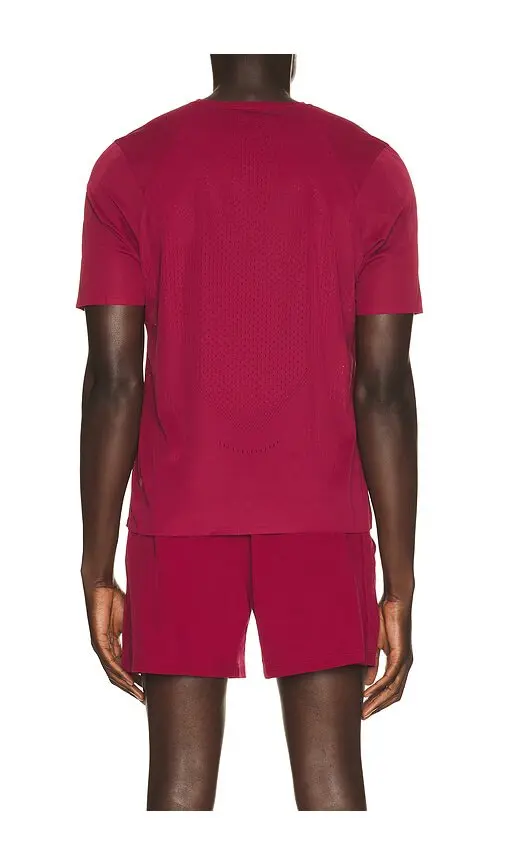 Lululemon Fast And Free Short Sleeve Shirt In Red