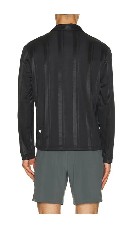 Lululemon Knit Stripe Rugby Shirt
