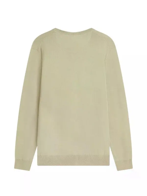 Scotch & Soda Logo-embroidered Crew-neck Sweater