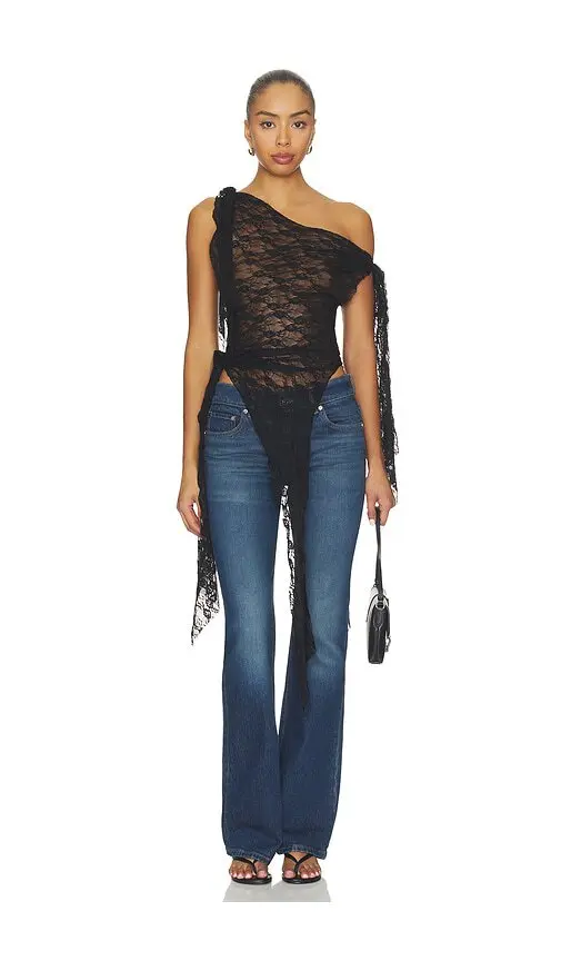 JADED LONDON Lace Multi Tie Top