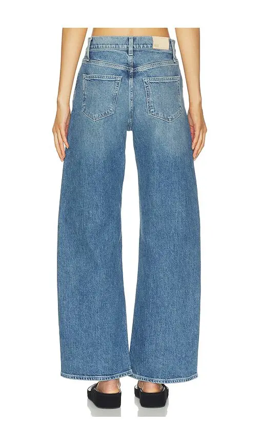 Paige Arellia Skimmer High Rise Barrel Jeans In Denim-medium