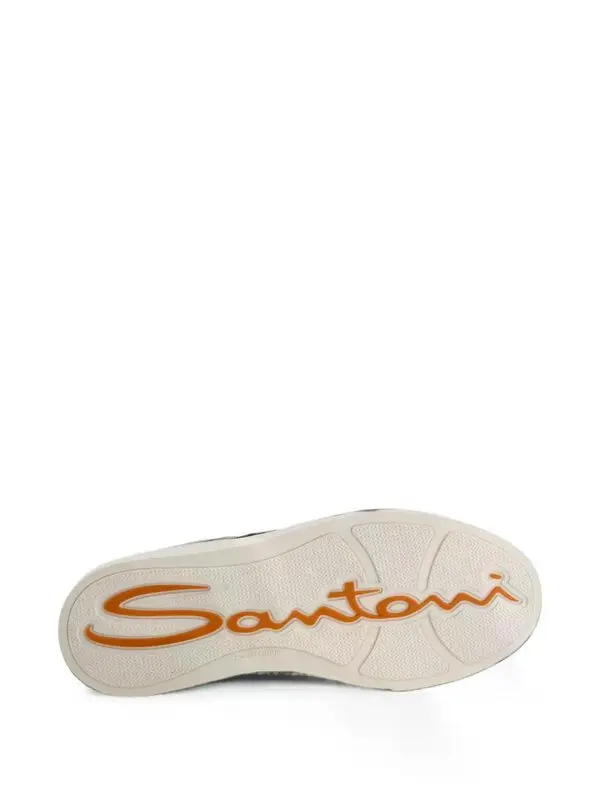 Santoni Logo-patch Sneakers