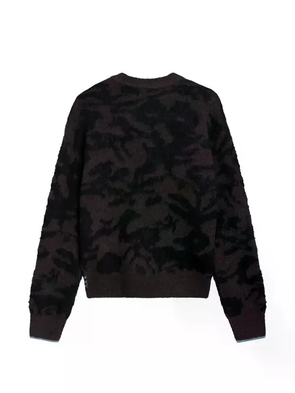 Scotch & Soda Abstract-pattern Brushed Sweater