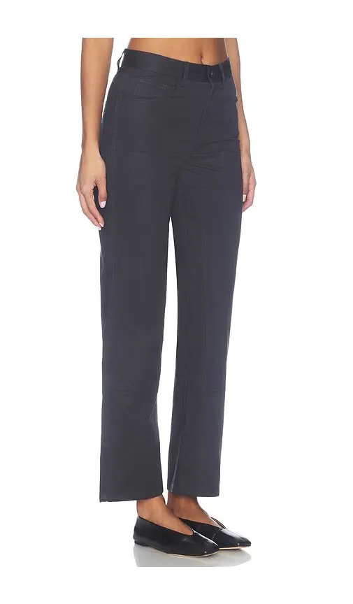 Renggli Cotton Sateen Work Pant In Black