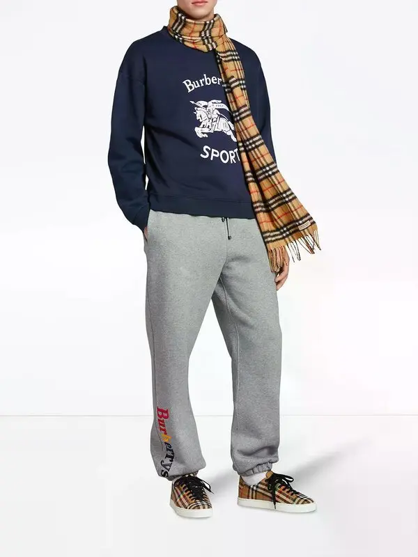 Burberry Logo Detail Tracksuit Bottoms