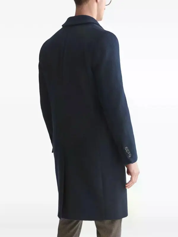 Scotch & Soda Single-breasted Notched-lapels Coat