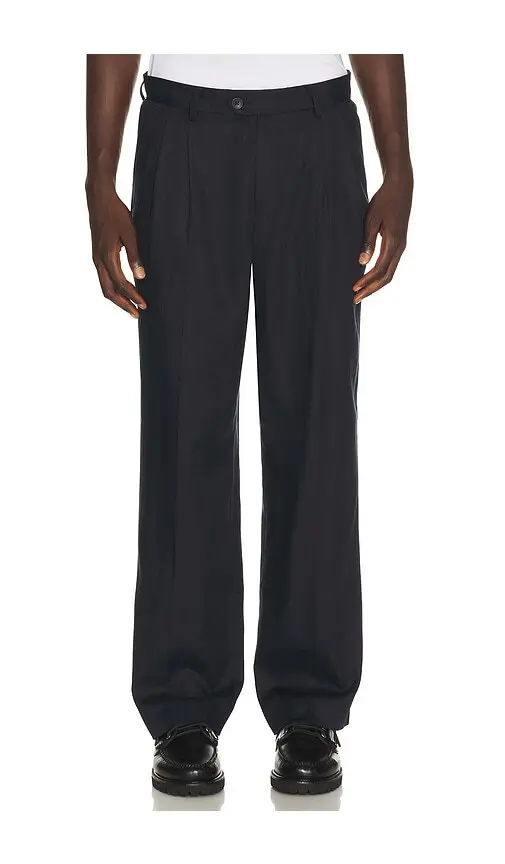 PERCIVAL Pleated Leg Trousers