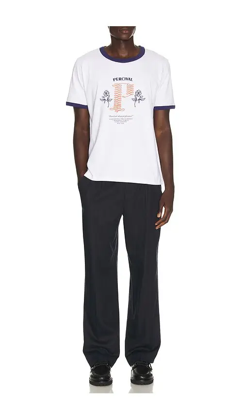 PERCIVAL Pleated Leg Trousers